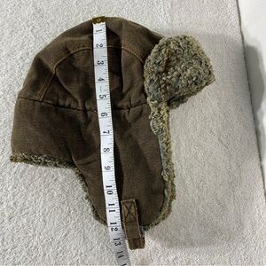 Wind River | Accessories | Vintage Wind River Brown Canvas Aviator Hat ...